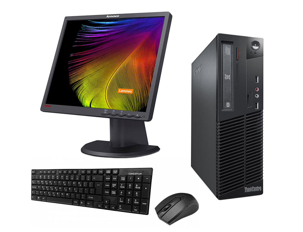 PC Set Lenovo ThinkCentre M79 SFF - AMD A4-6300B - 4GB RAM - 500GB HDD ...