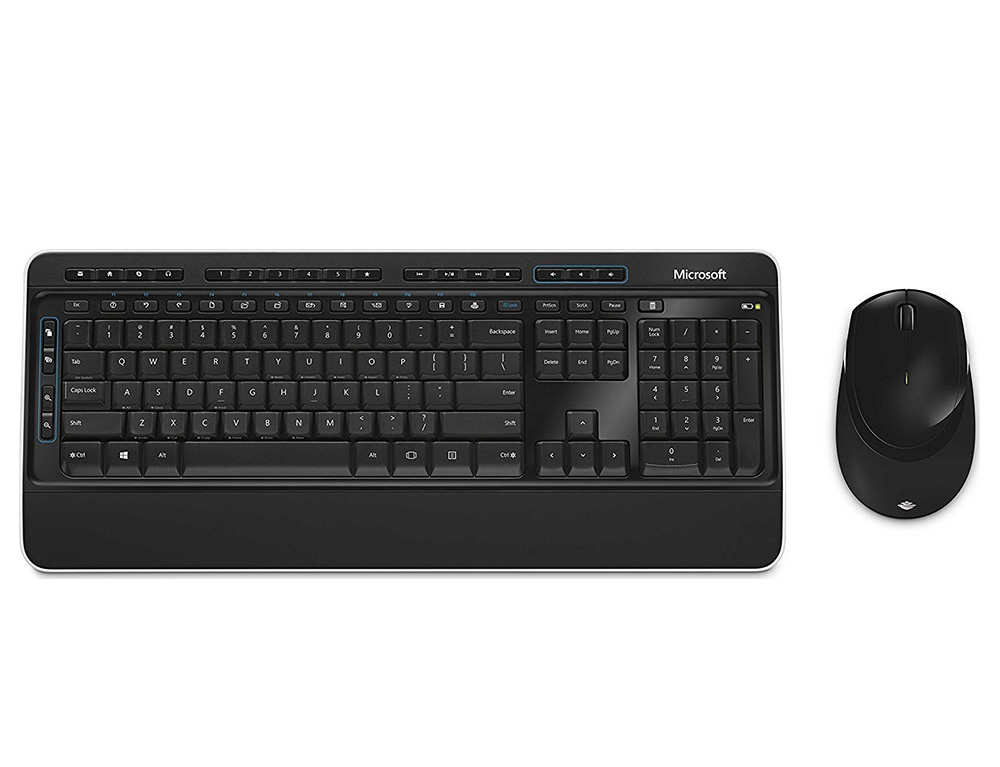 Σετ Πληκτρολόγιο Ποντίκι Microsoft 3050 Ασύρματο (PP3-00016) - Black ...