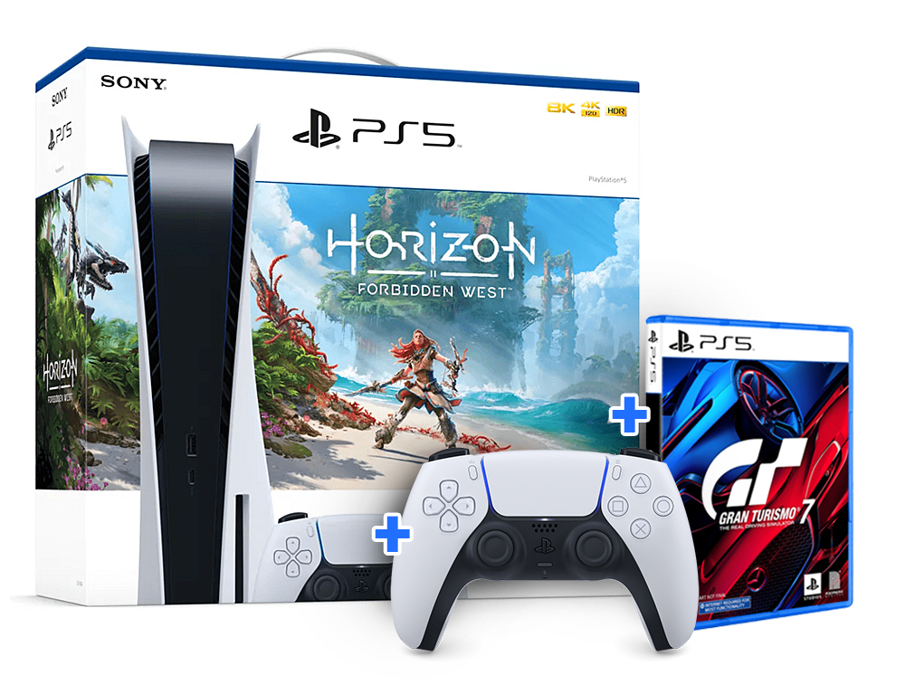Sony Playstation 5 Horizon Forbidden West με 2 χειριστήρια PS5 ...