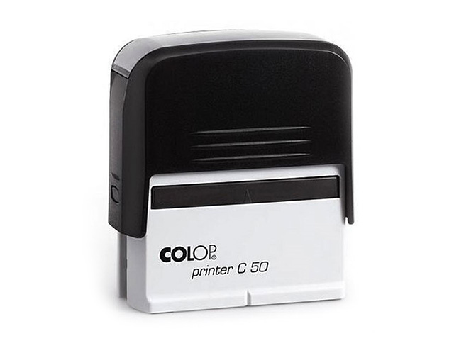 Σφραγίδα Colop Printer C50 30 x 69 mm - Μαύρο | COSMODATA