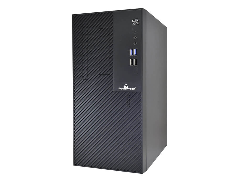 PC Case Powertech PT-1101 + PSU 550W - Mini Tower (Micro ATX) - Black ...