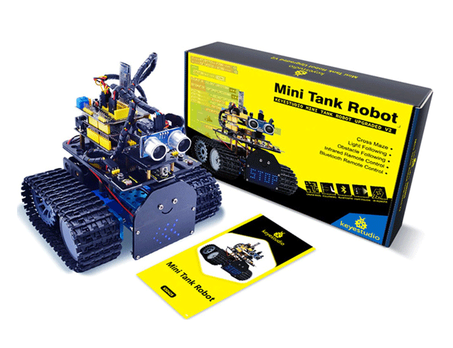 Robot car Keyestudio 4WD V2.0 kit (KS0470) για Arduino | COSMODATA