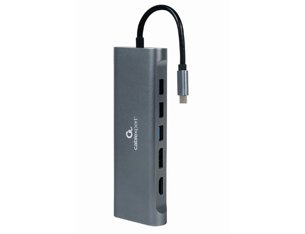 USB-C Docking Station Cablexpert 8 in 1 Multi Port Adapter (A-CM-COMBO8 ...