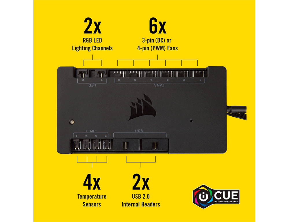 Corsair iCUE Commander PRO (CL-9011110-WW) | COSMODATA