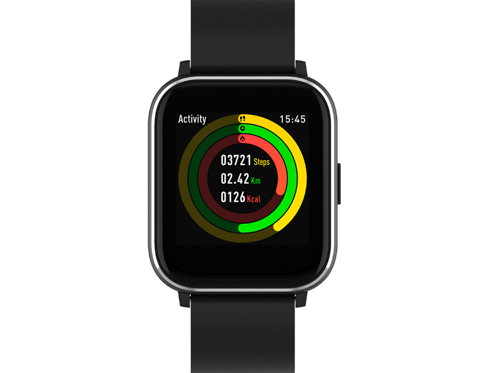 Smartwatch 1.4" Aiwa SW-100 IP68 - 14 Sports Modes - Black | COSMODATA