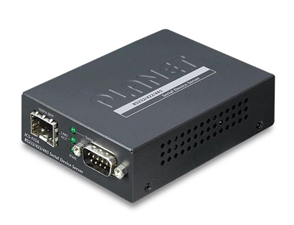 Serial Device Server Converter PLANET ICS-115A - RS232/RS422/RS485 Σε ...