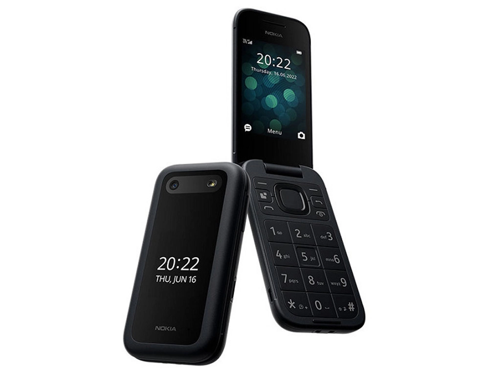 Κινητό με Κουμπιά 2.8" Nokia 2660 Flip (48MB/128MB) Dual SIM - Μαύρο ...