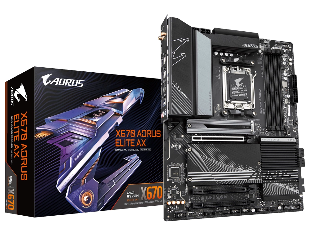 Μητρική Κάρτα Gigabyte X670 Aorus Elite AX (rev. 1.0) WiFi - ΑΤΧ, ΑΜ5 ...